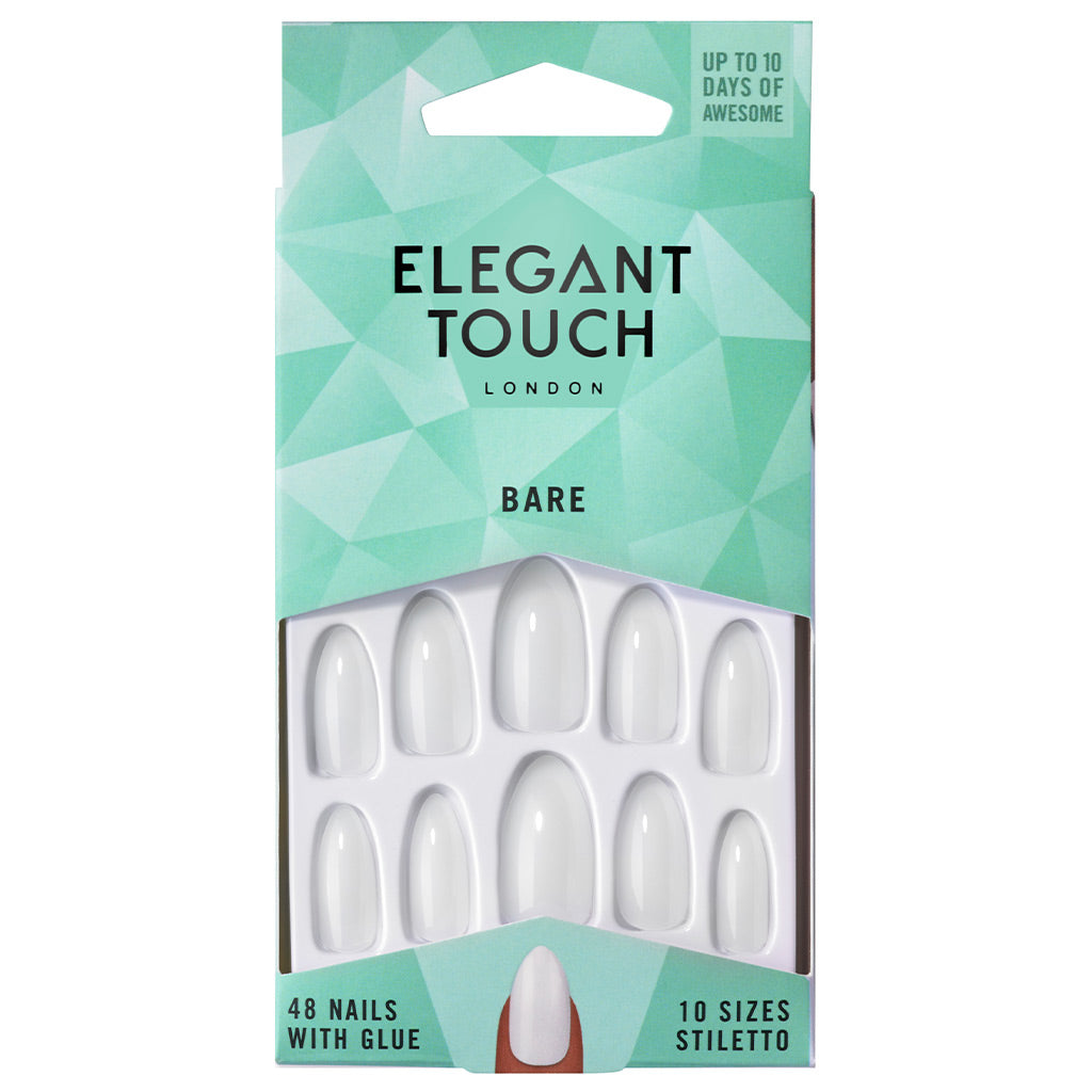 Elegant Touch Bare False Nails Stiletto | Nails