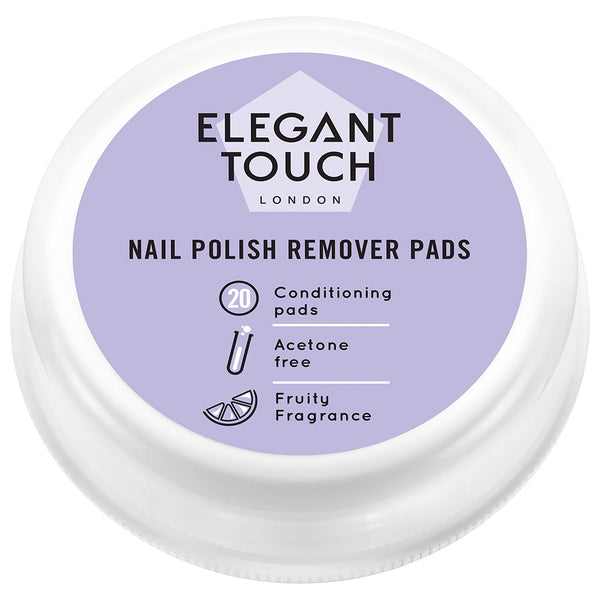 Elegant Touch Nail Polish Remover Pads | Nails